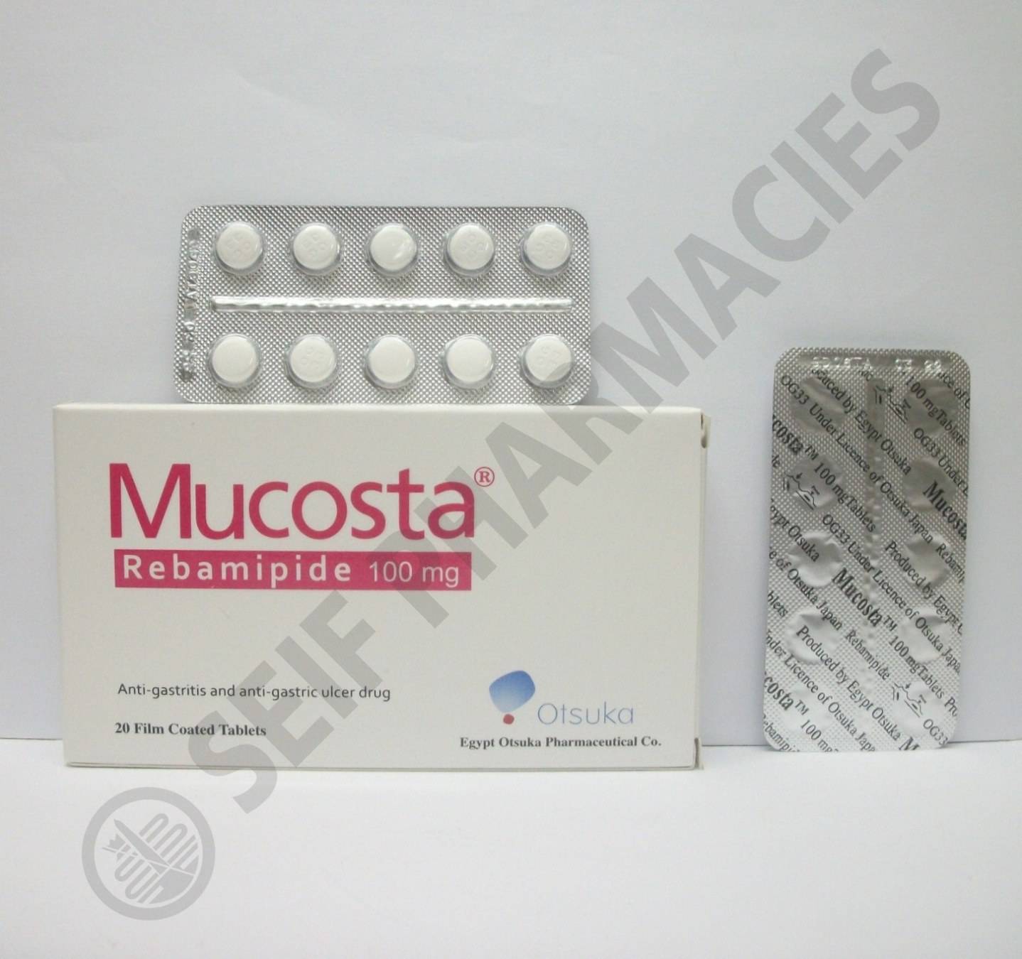 MUCOSTA 100 MG 20 TAB - Seif Pharmacies