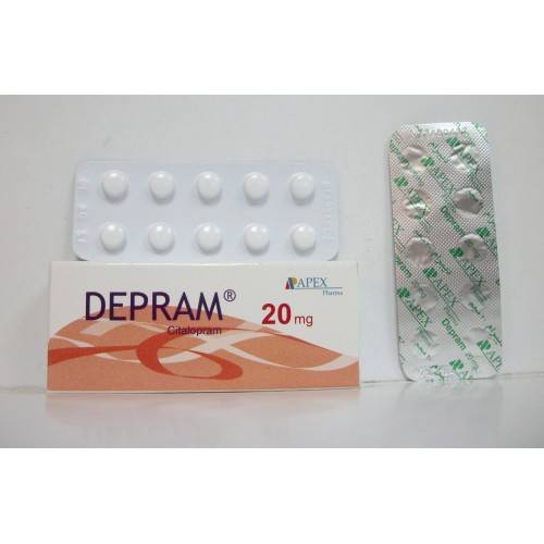 DEPRAM 20 MG 20 TAB - Seif Pharmacies