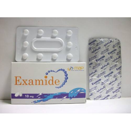 EXAMIDE 10 MG 30 TAB - Seif Pharmacies