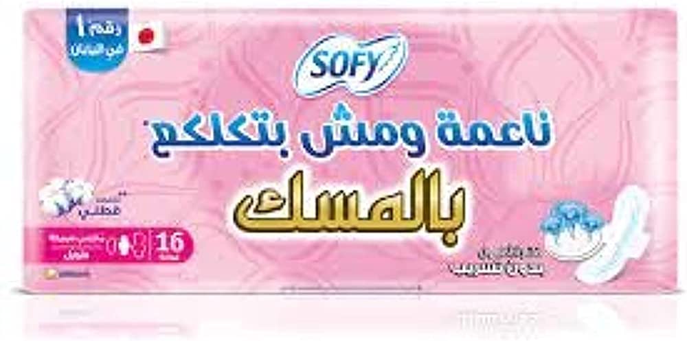 SOFY SOFT & LUMP-FREE (MUSK) MAXI THICK PADS 16PCS*2 LONG # (92175 ...