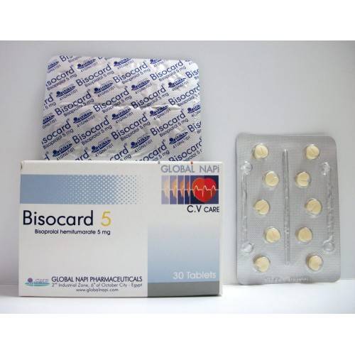BISOCARD 5 MG 30 TAB - Seif Pharmacies
