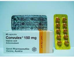 CONVULEX 150 MG 40 CAP - Seif Pharmacies