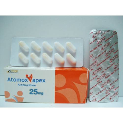 ATOMOX APEX 25 MG 30 CAP - Seif Pharmacies