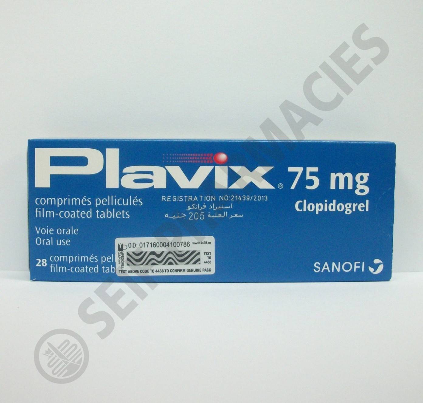 PLAVIX 75 MG 28 TAB - Seif Pharmacies