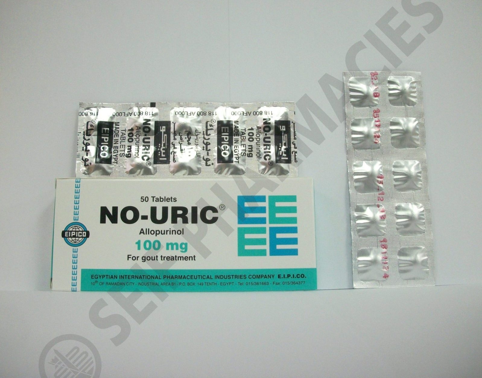 NO - URIC 100 MG 50 TAB - Seif Pharmacies
