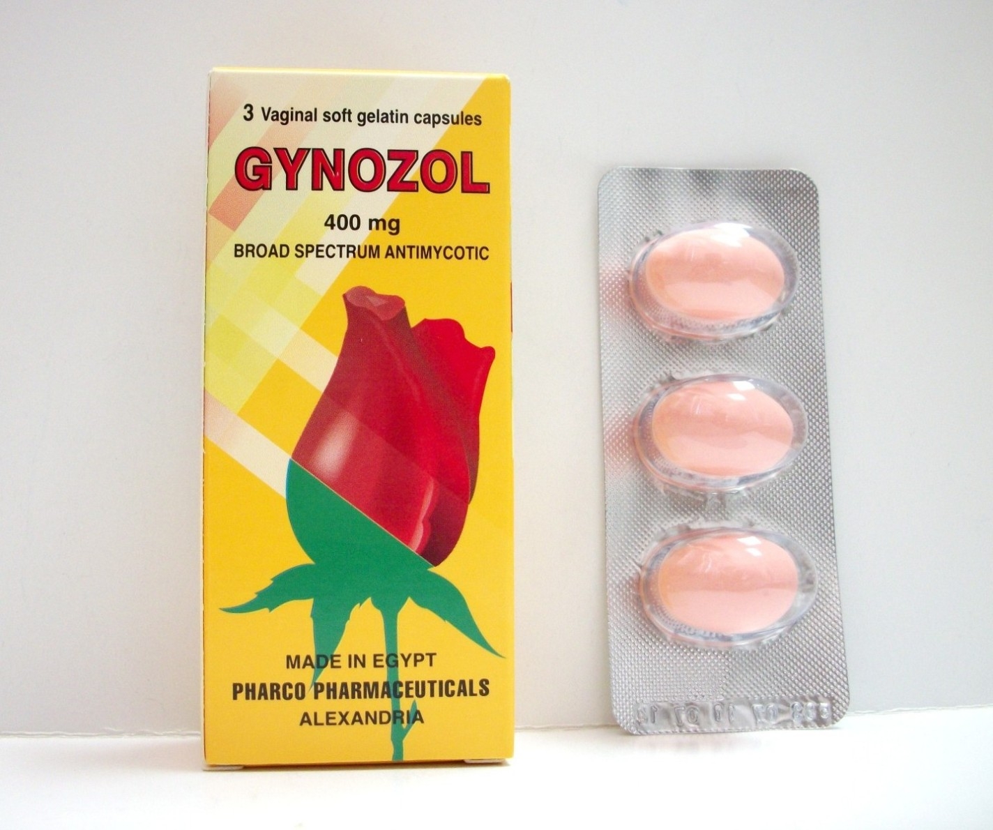 GYNOZOL 400 MG 3 VAG CAP# - Seif Pharmacies