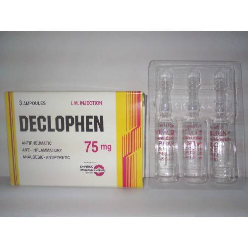 DECLOPHEN 75 MG / 3 ML 3 AMP - Seif Pharmacies