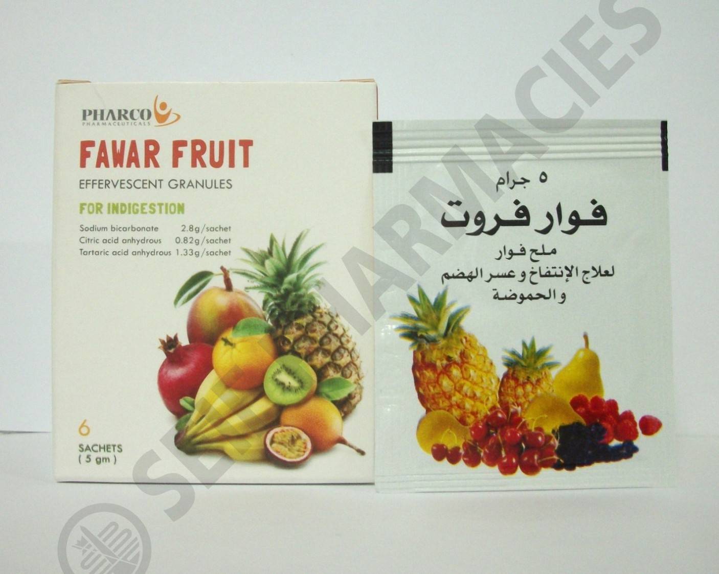 FAWAR FRUIT EFF 6 SACHETS - Seif Pharmacies