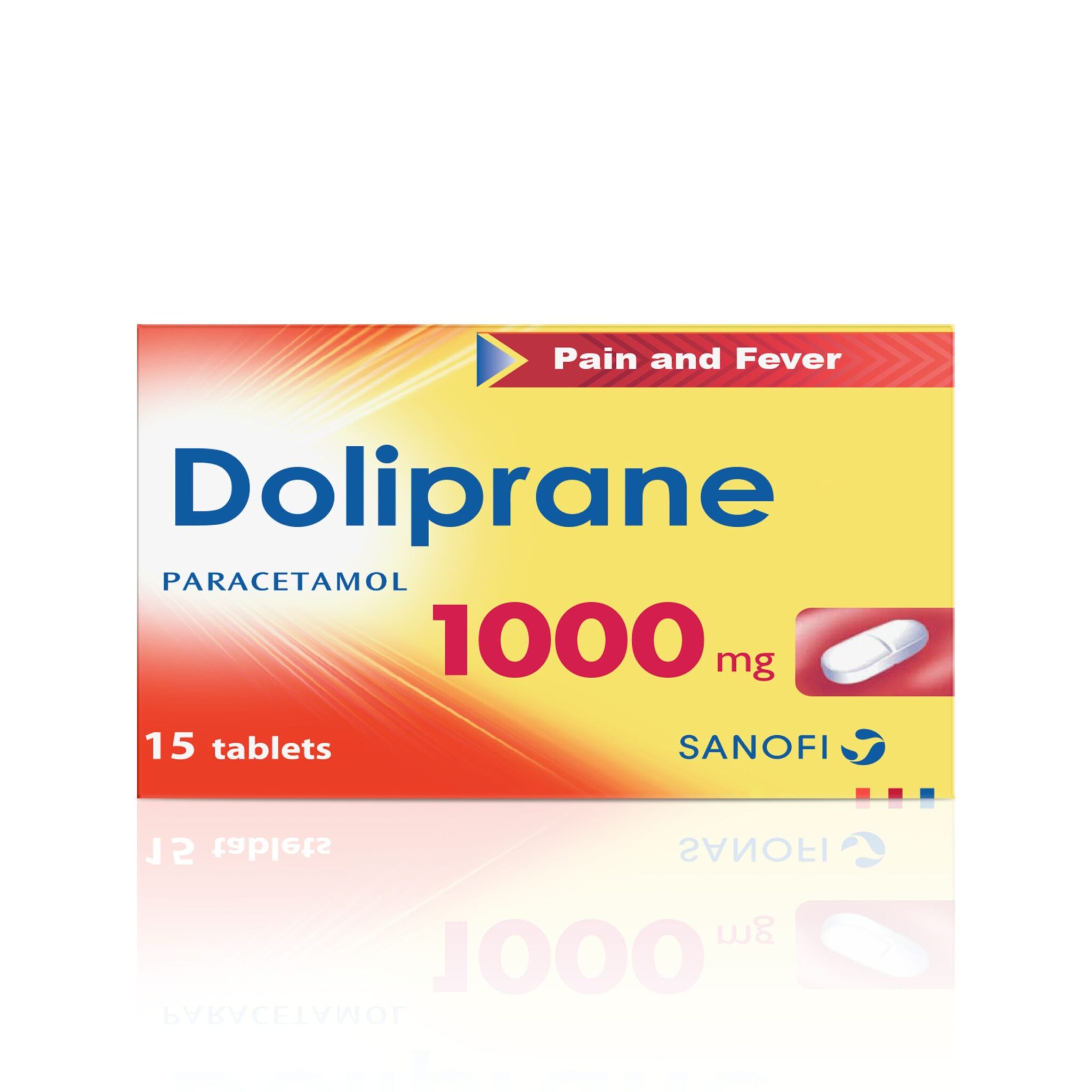 DOLIPRANE 1000 MG 15 TAB (401143) - Seif Pharmacies