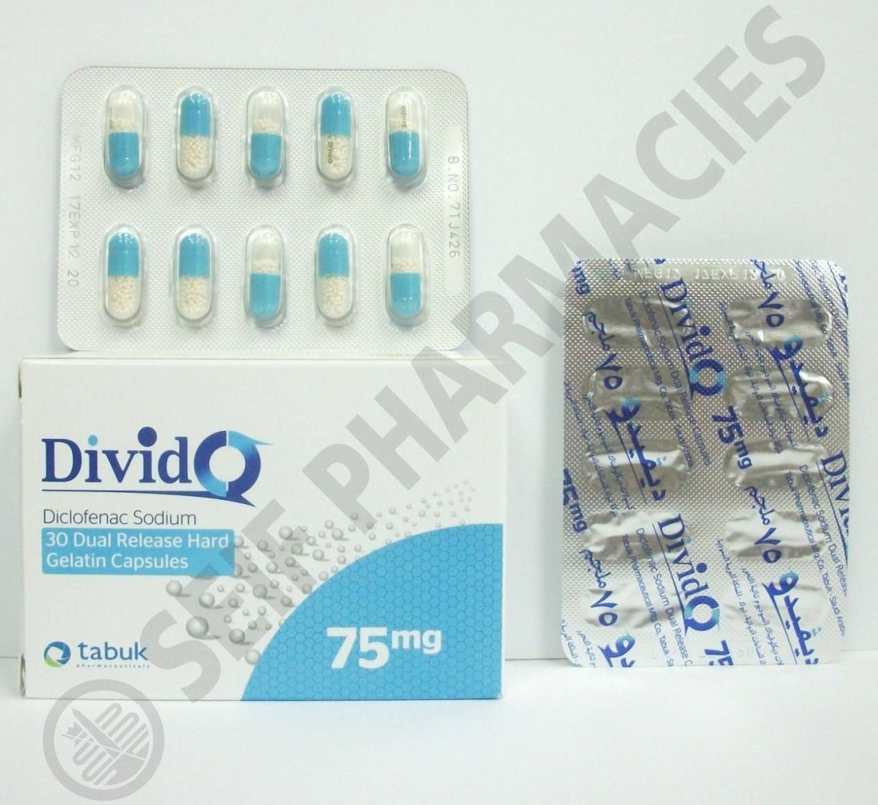 DIVIDO 75 MG 30 CAP - Seif Pharmacies