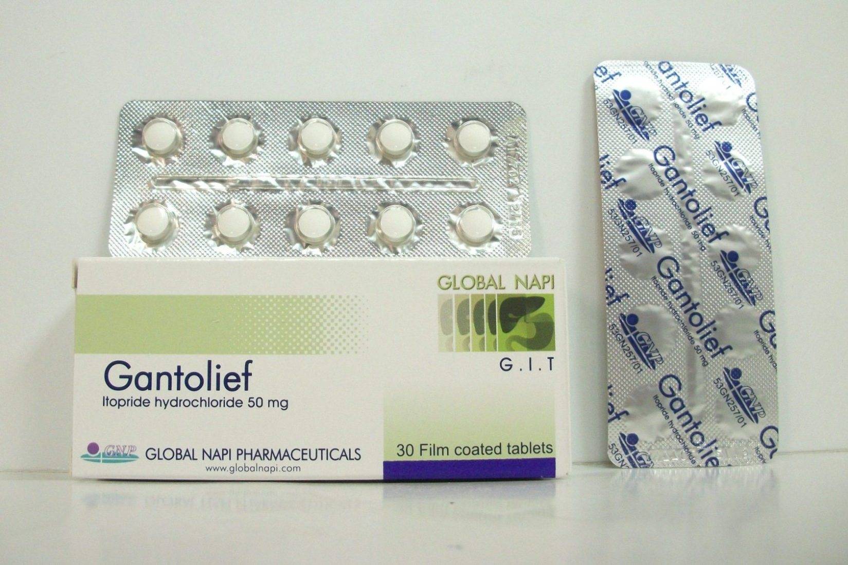 GANTOLIEF 50 MG 30 TAB - Seif Pharmacies