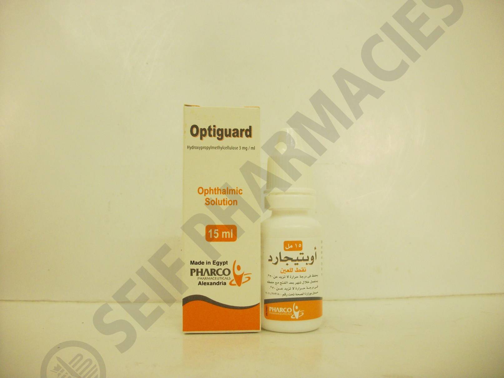 OPTI GUARD 0.3% EYE DROPS 15 ML - Seif Pharmacies