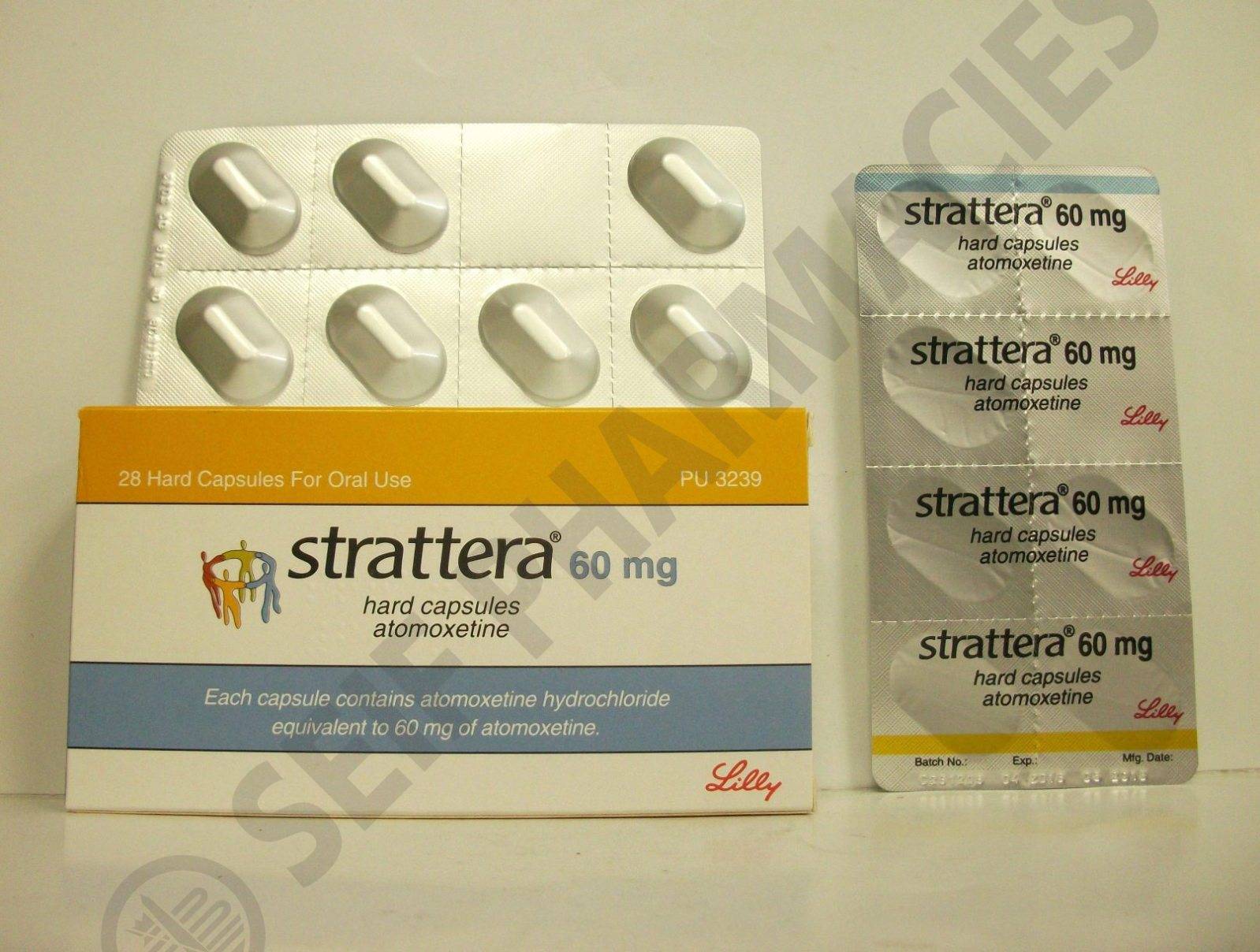 STRATTERA 60 MG 28 CAP (4X7) 4 STRIPS - Seif Pharmacies