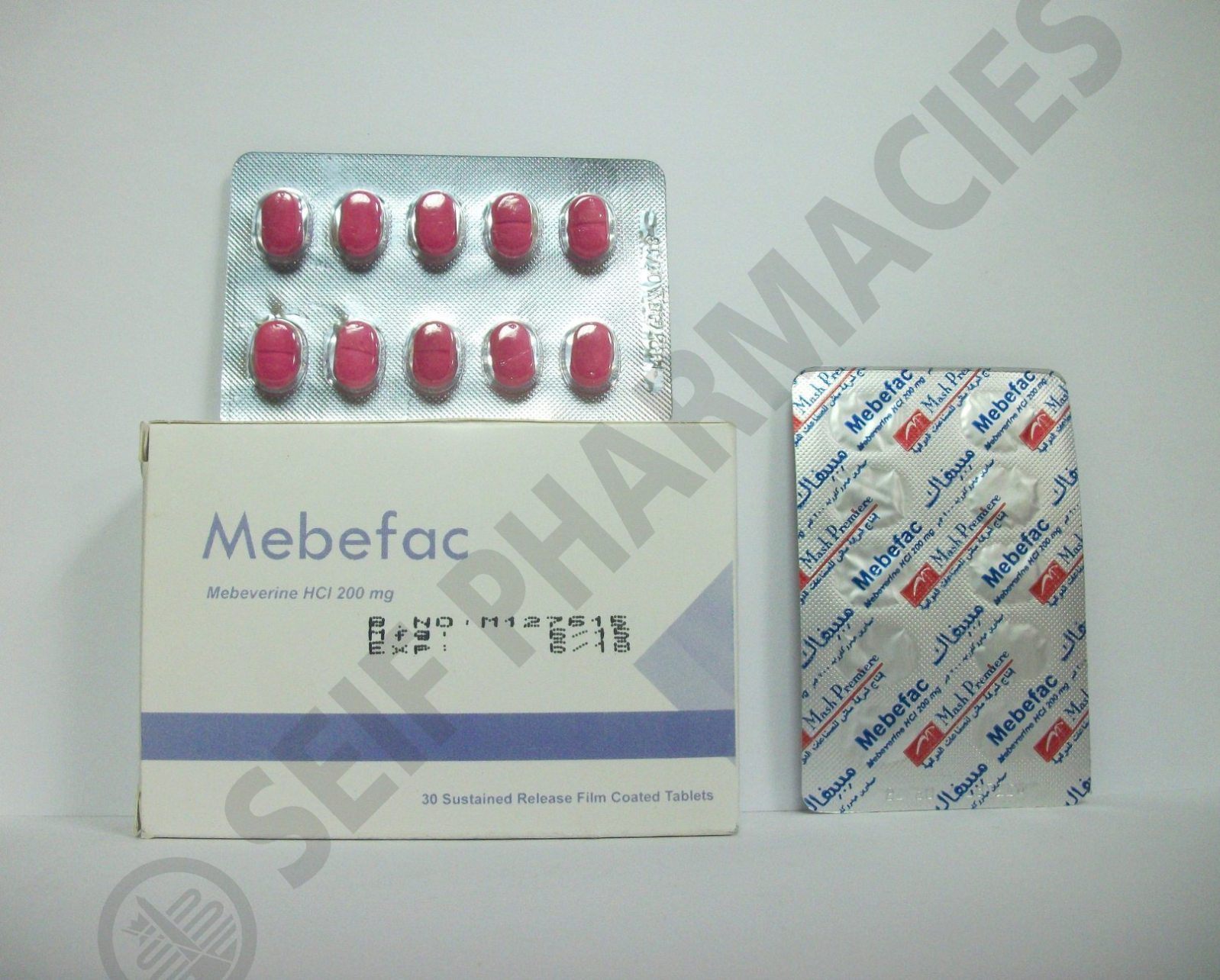 MEBEFAC 200 MG 30 TAB - Seif Pharmacies