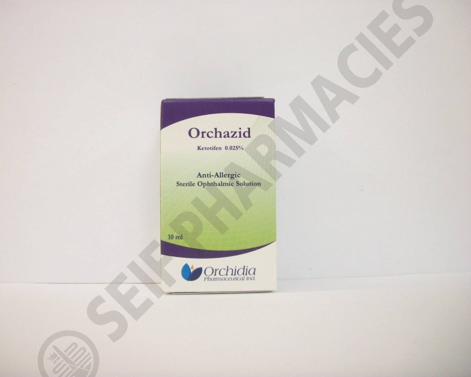 ORCHAZID 0.025% EYE DROPS 10 ML - Seif Pharmacies
