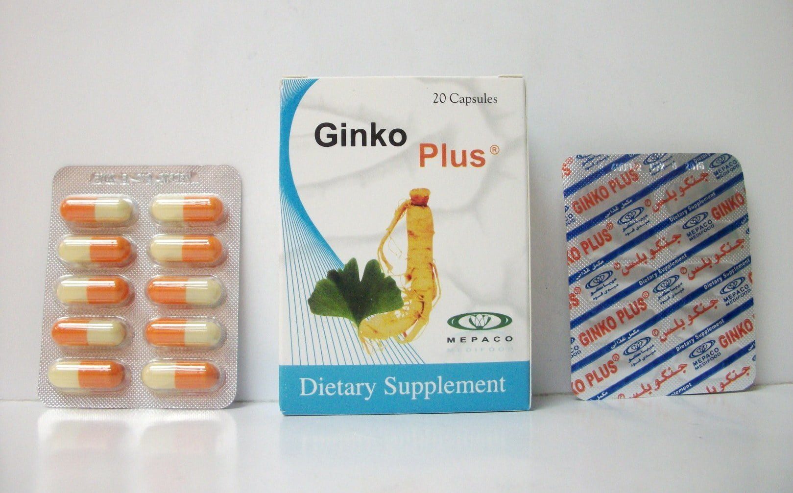 GINKO PLUS 50 MG 20 CAP - Seif Pharmacies