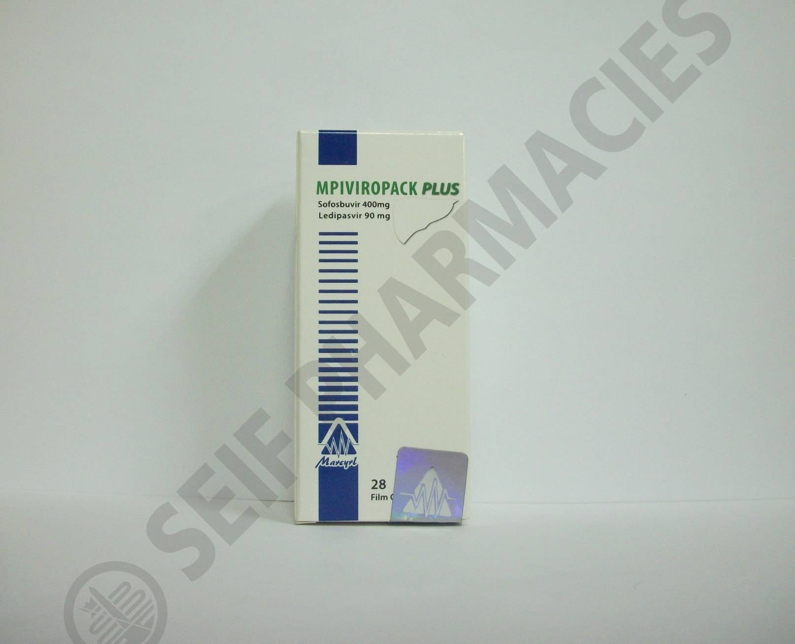 MPI VIROPACK PLUS ( HARVONI ) 400 MG / 90 MG 28 TAB (جديد) - Seif ...