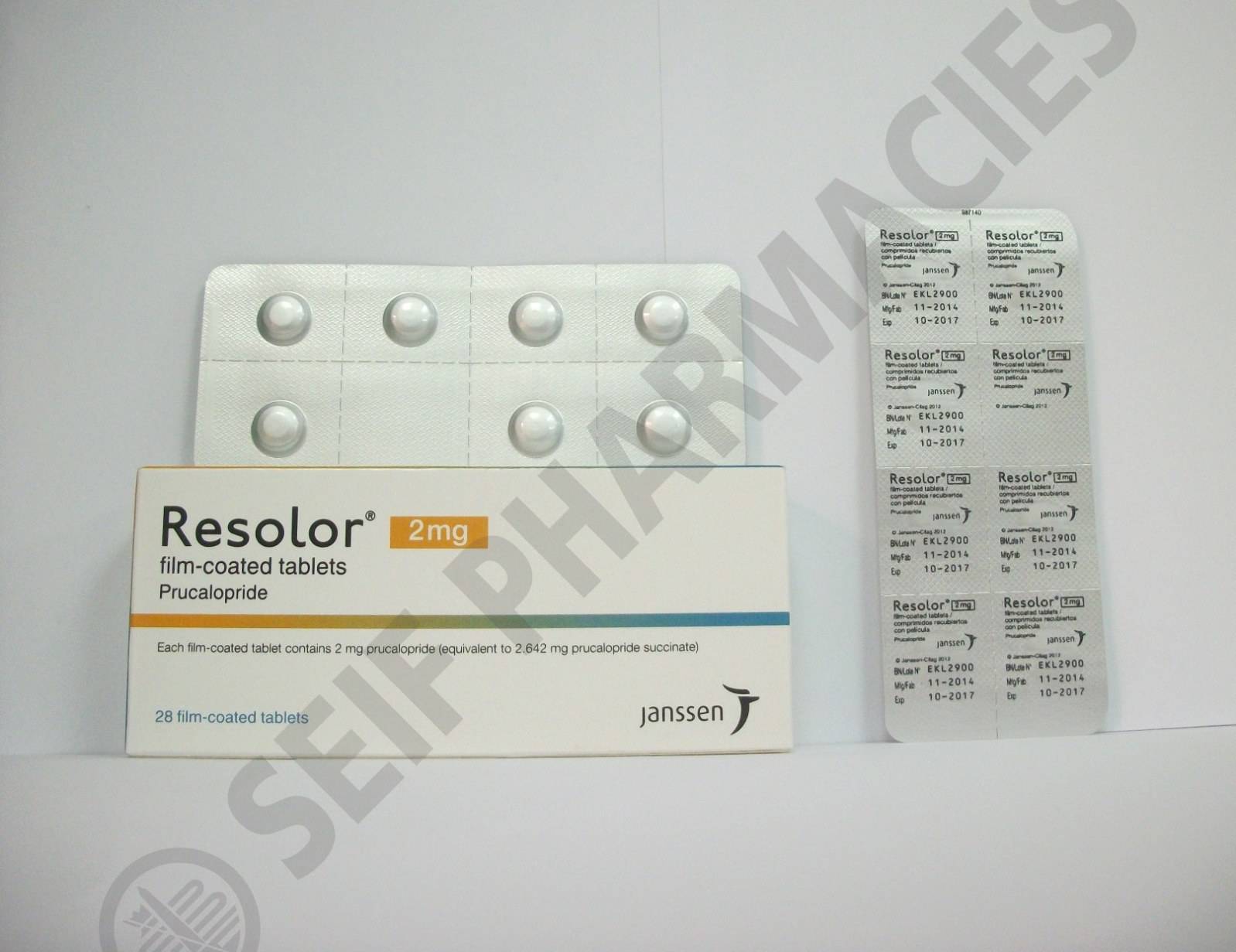 RESOLOR 2 MG 28 TAB - Seif Pharmacies