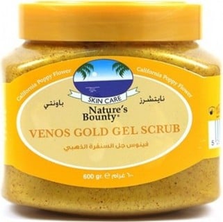 NATURES BOUNTY VENOS SCRUB GEL 600ML GOLD (42734) - Seif Pharmacies
