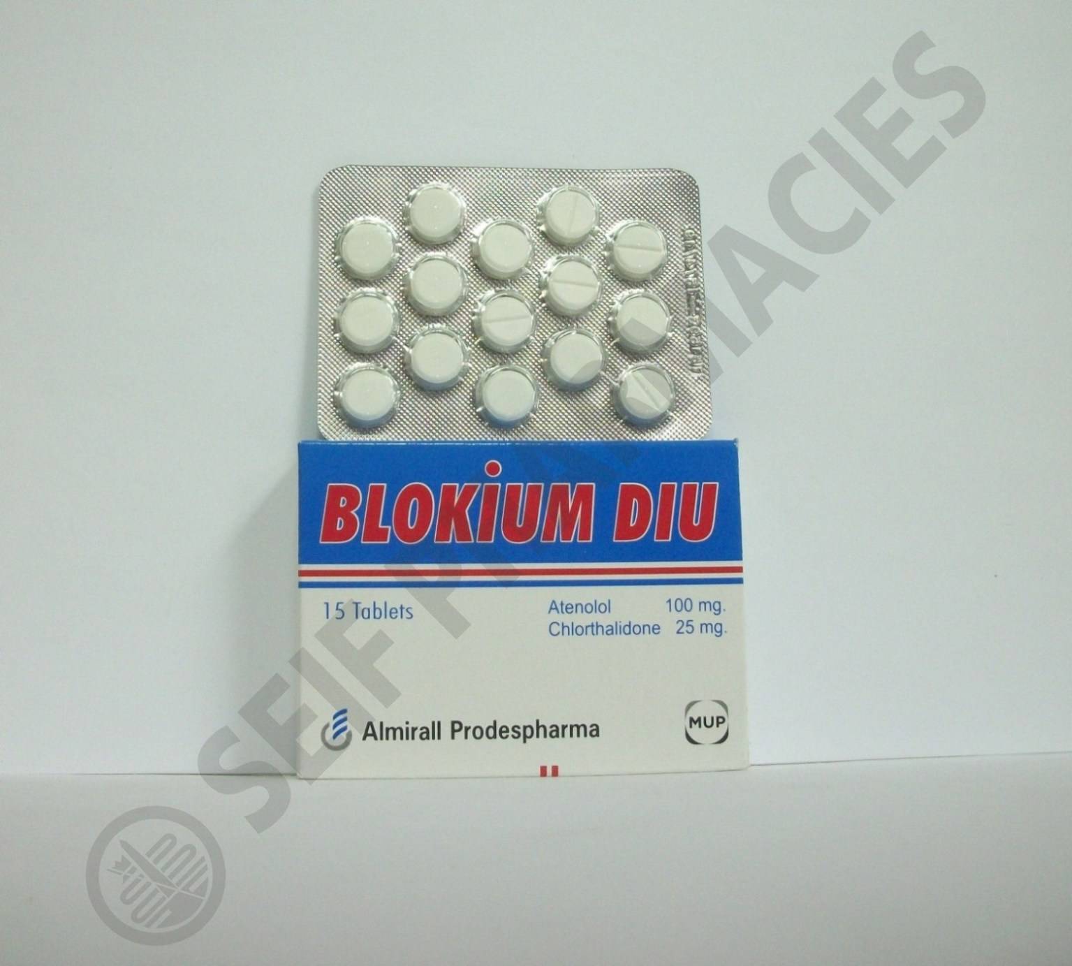 Blokium DIU - 15 Tab | Effective Blood Pressure Control