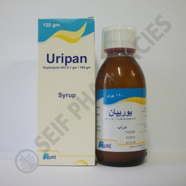 URIPAN 100 MG / 100 GM SYRUP 120 ML - Seif Pharmacies