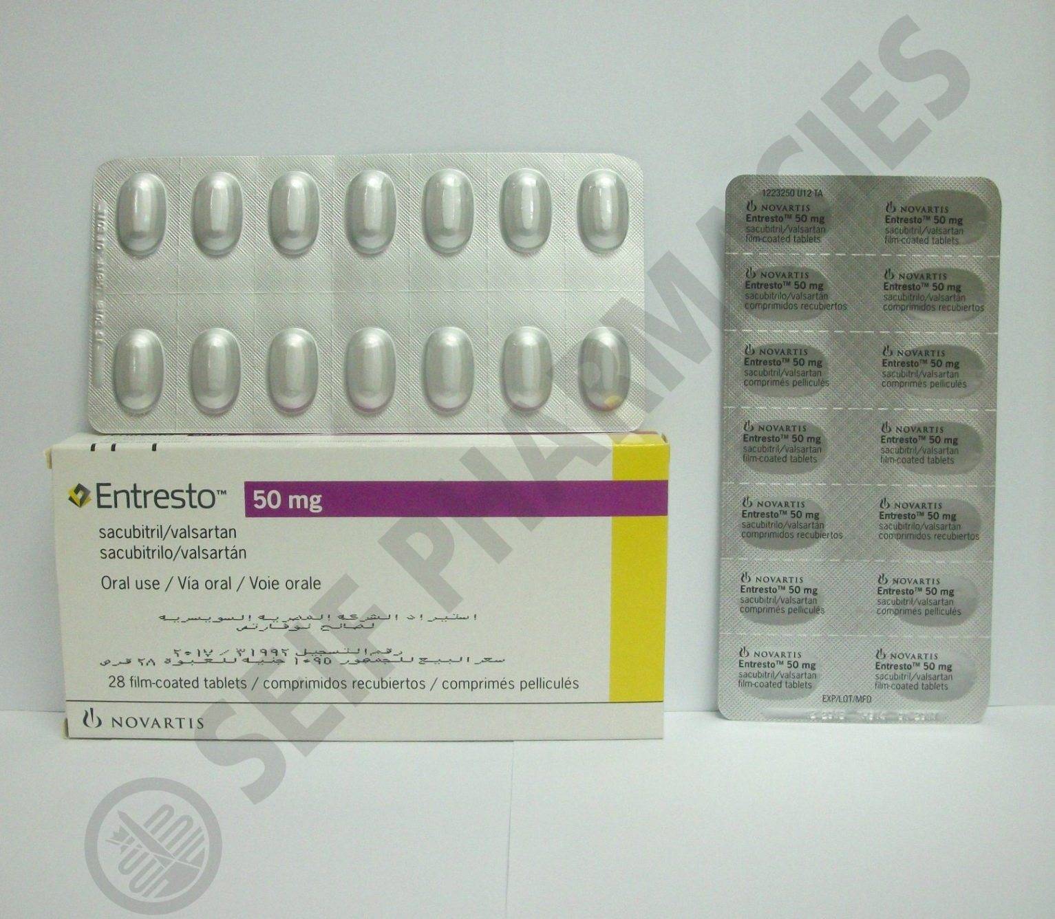 ENTRESTO 50 MG 28 TAB - Seif Pharmacies