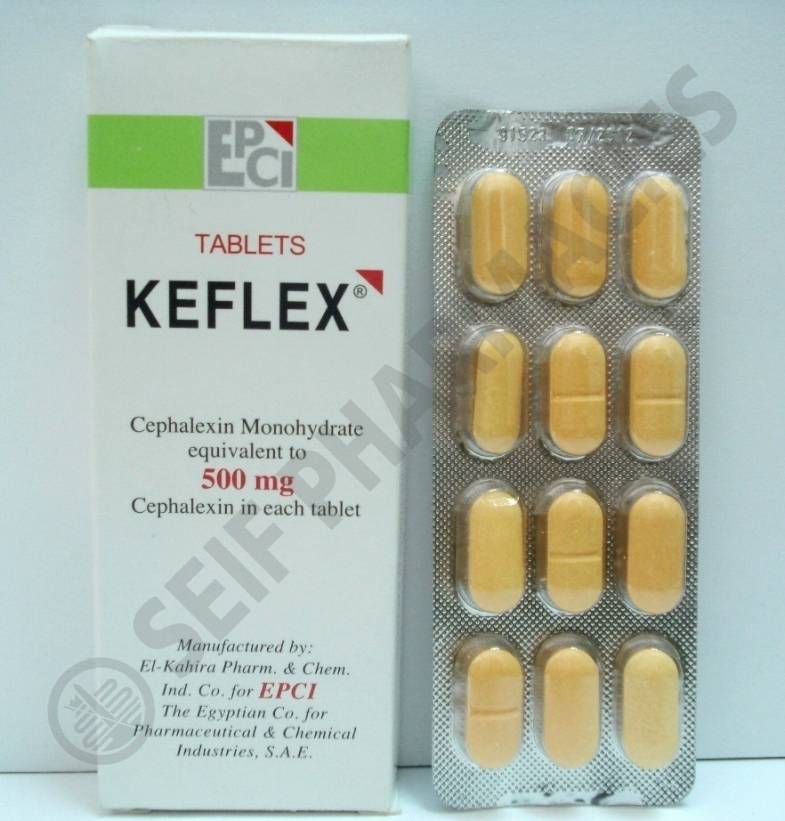 KEFLEX 500 MG 12 TAB - Seif Pharmacies