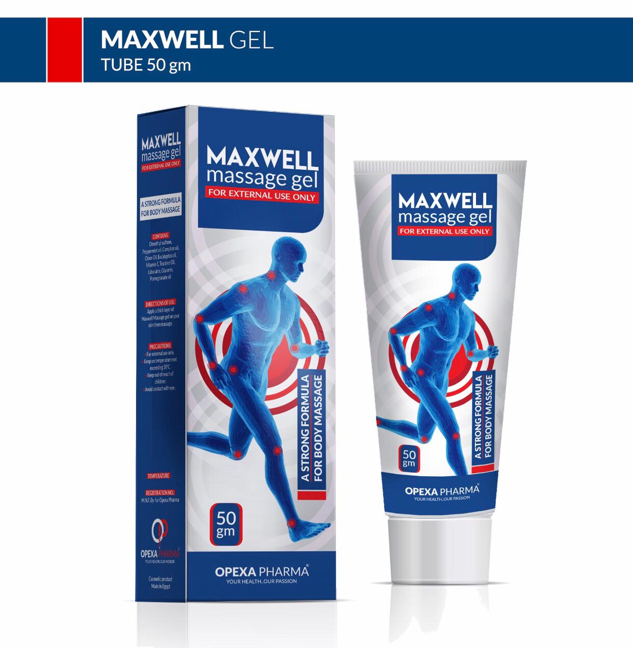 MAXWELL 100 GM MASSAGE GEL - Seif Pharmacies