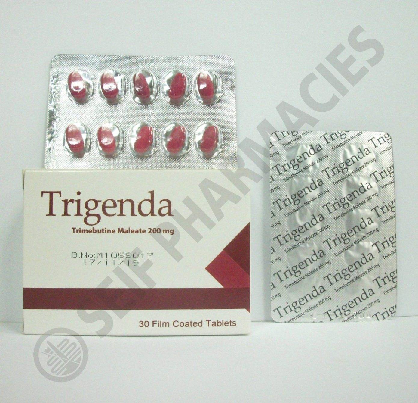 TRIGENDA 200 MG 30 TAB - Seif Pharmacies