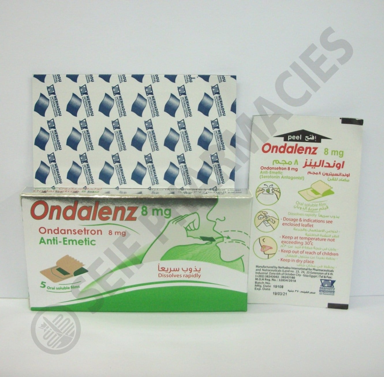 ONDALENZ 8 MG 5 ORODISPERSIBLE FILMS - Seif Pharmacies