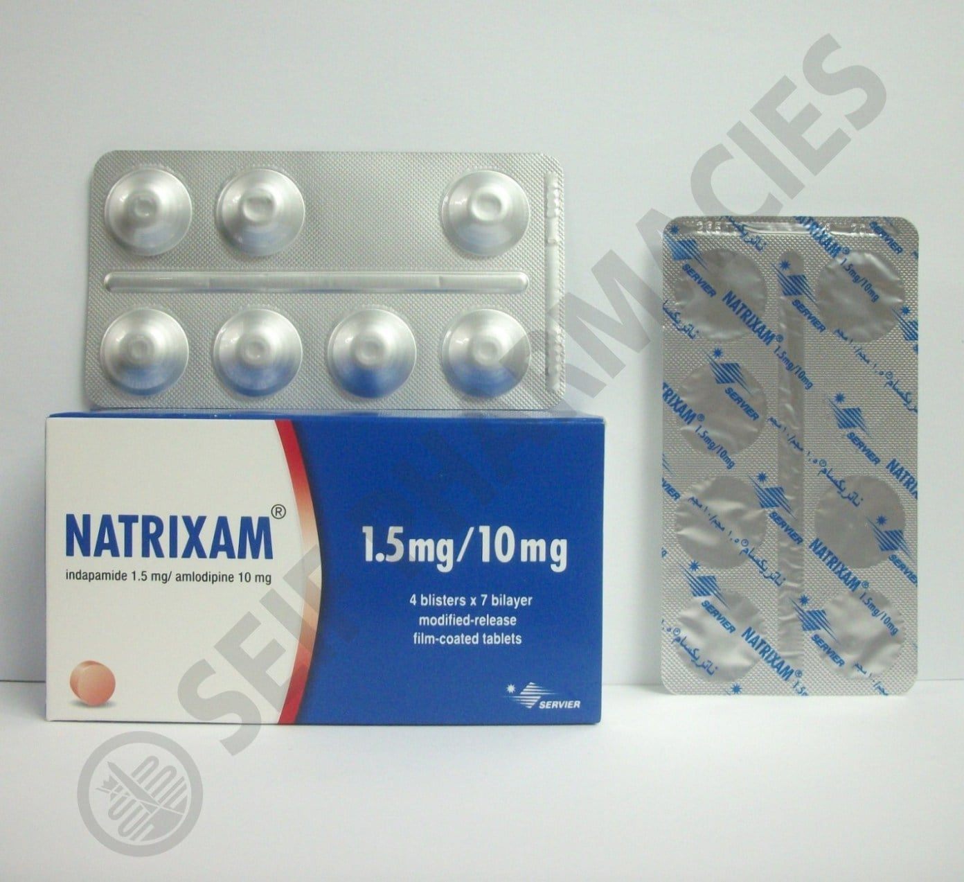 NATRIXAM 1.5 MG / 10 MG 28 TAB - Seif Pharmacies