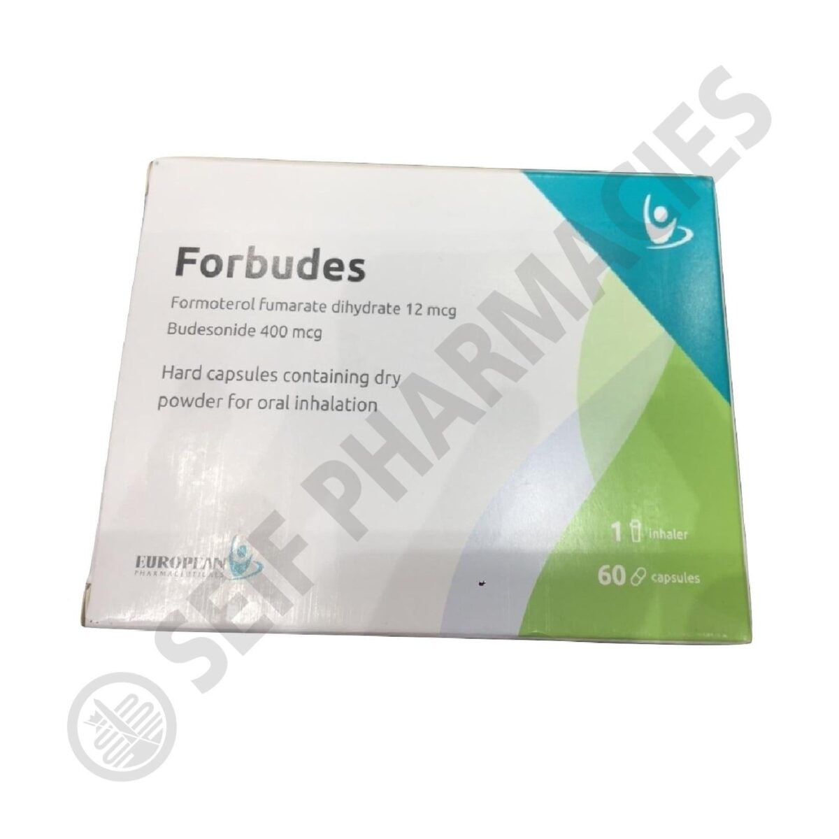 FORBUDES 400 MCG / 12 MCG 60 CAP + INHALER - Seif Pharmacies