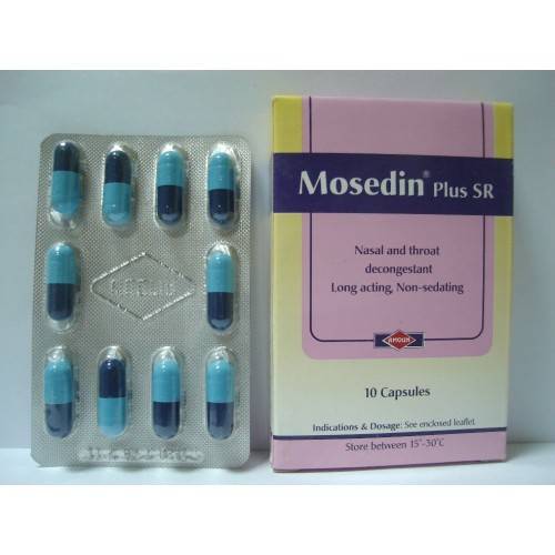 MOSEDIN PLUS SR 10 CAP - Seif Pharmacies