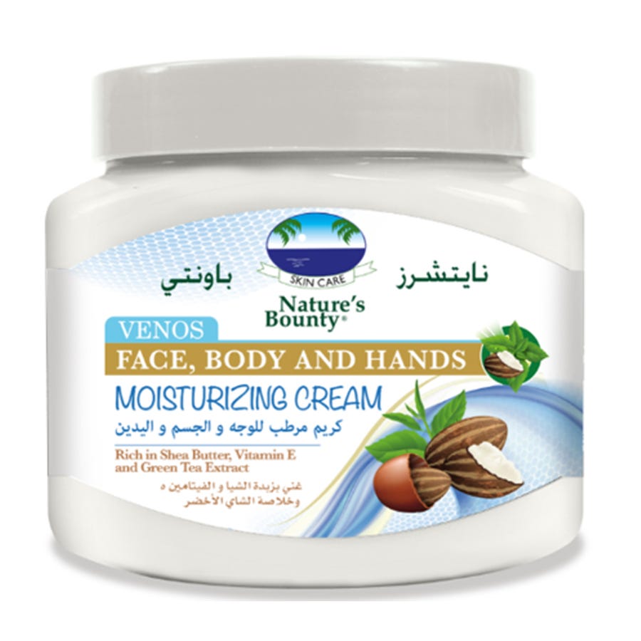 NATURES BOUNTY VENOS MOIS. CR. 560ML SHEA BUTTER (42536) - Seif Pharmacies