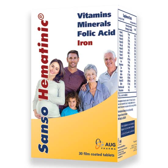 Sanso Hematinic: Prevention of Iron Deficiency & Anemia-Seif