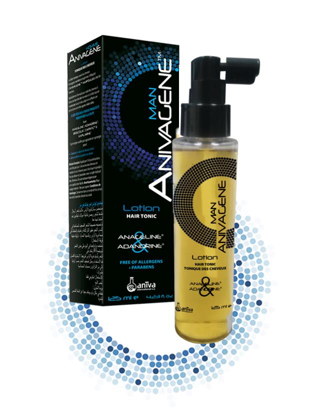 ANIVAGENE LOTION HAIR TONIC F/M 125ML MAN - Seif Pharmacies
