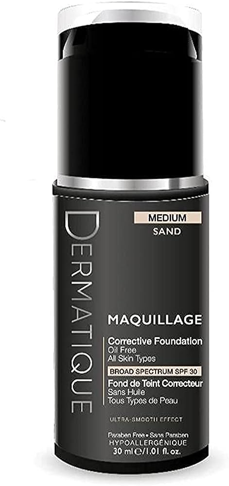 DERMATIQUE CORRECTIVE FOUND. SPF 30 - MEDIUM SAND 30ML - Seif Pharmacies
