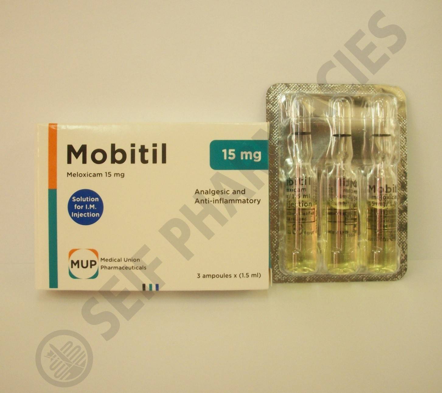 MOBITIL 15 MG / 1.5 ML 3 AMP - Seif Pharmacies