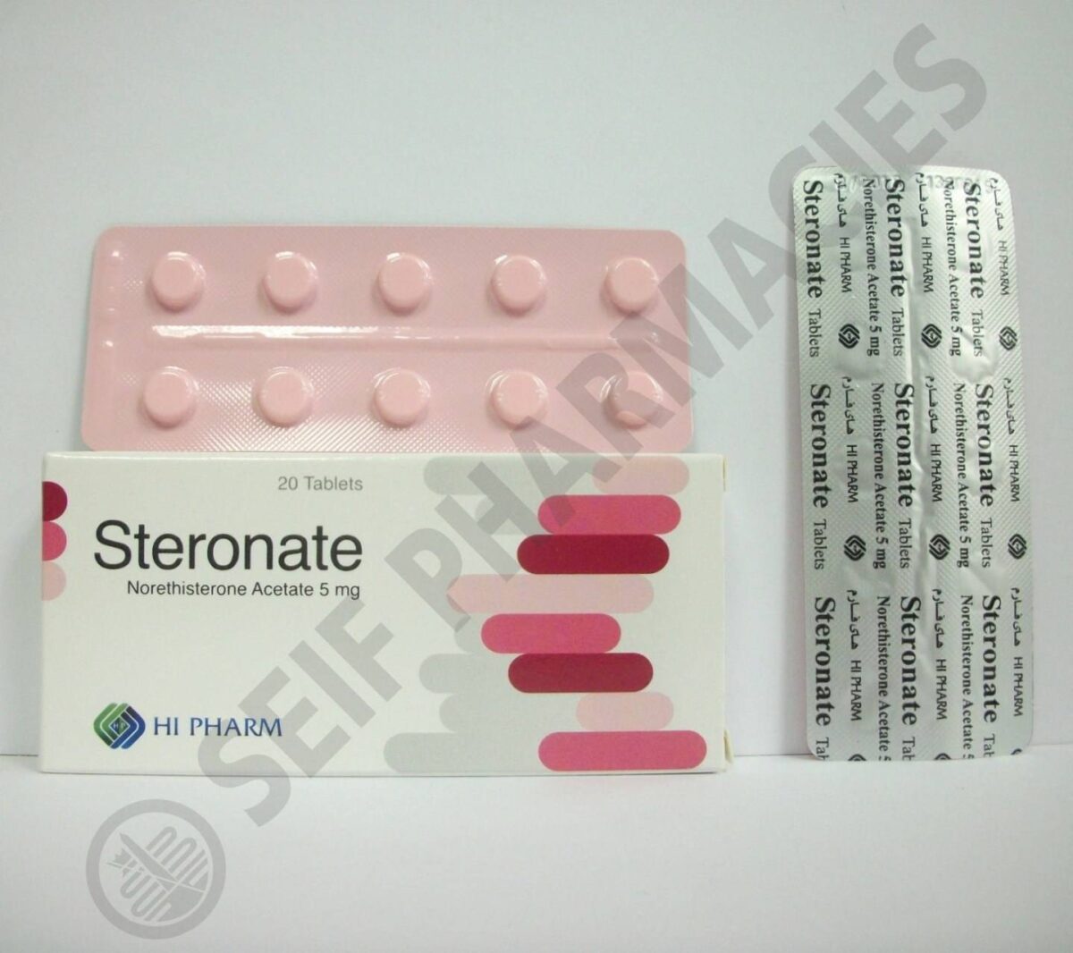 Steronate 5 mg - Menstrual Regulation and Pain Relief