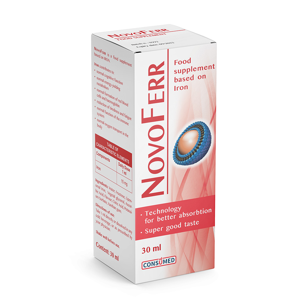 NOVOFERR ORAL DROPS 30 ML - Seif Pharmacies