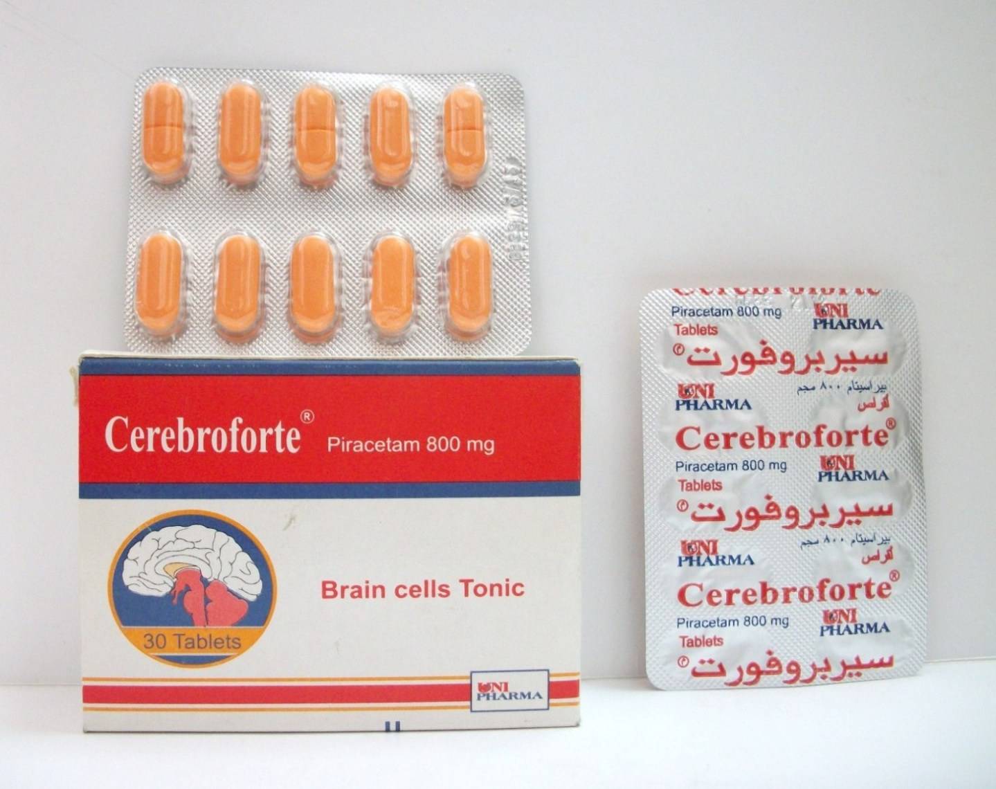 CEREBROFORTE 800 MG 30 TAB - Seif Pharmacies