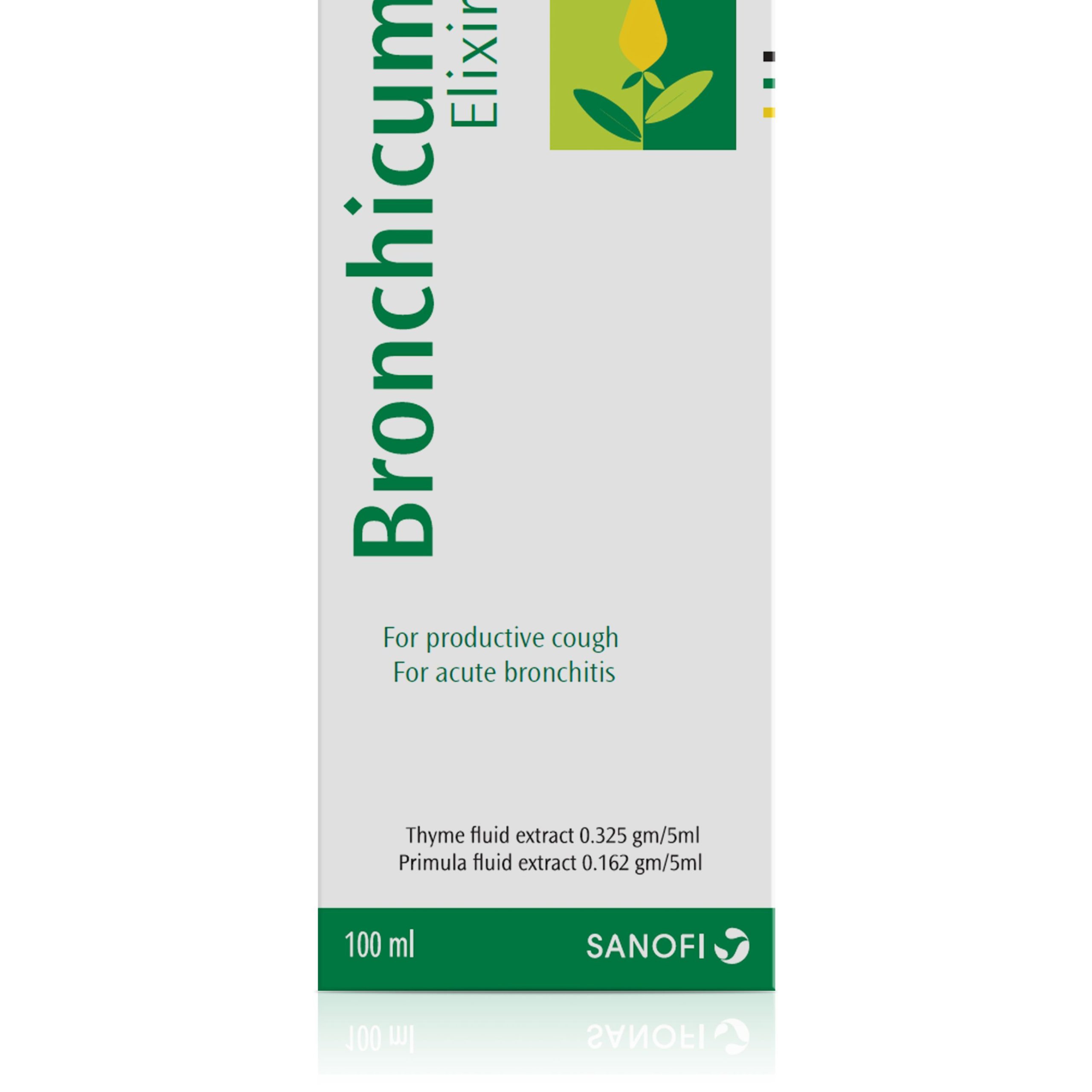 BRONCHICUM - ELIXIR SYRUP 100 ML - Seif Pharmacies